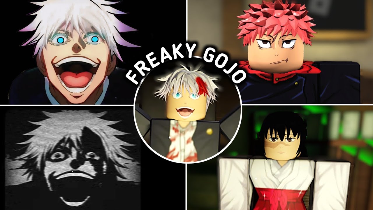 Roblox Freaky Gojo Horror Game All 3 Endings Full Walkthrough | Jujutsu Kaisen