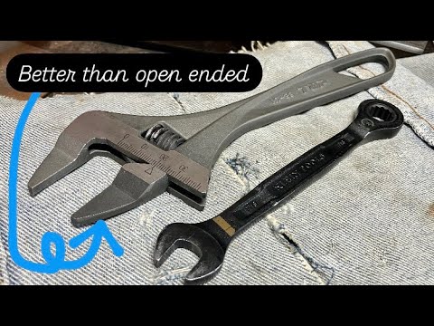 An Adjustable Wrench Better than Open-end!