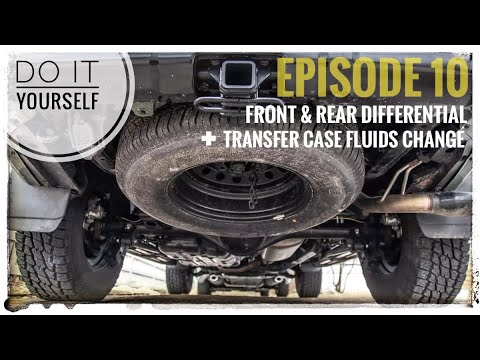 Toyota 4Runner • Maintenance Tech Tips - DIY Differential & Transfer Case Fluid Service • Episode 10