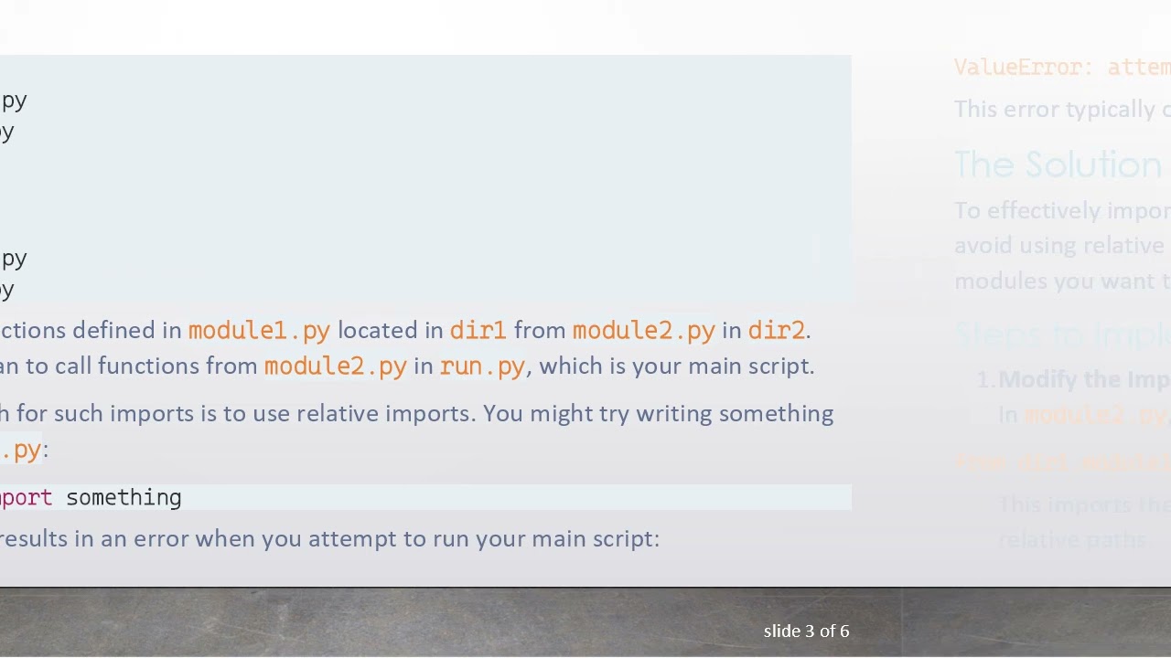 How to Successfully Import Modules from Different Subfolders in Python 3