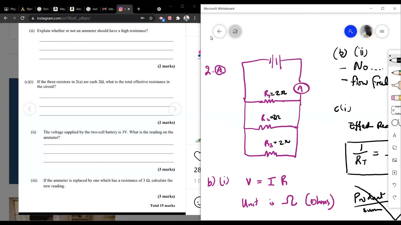 CSEC Physics 2012 Specimen Paper - @FizzixBoss