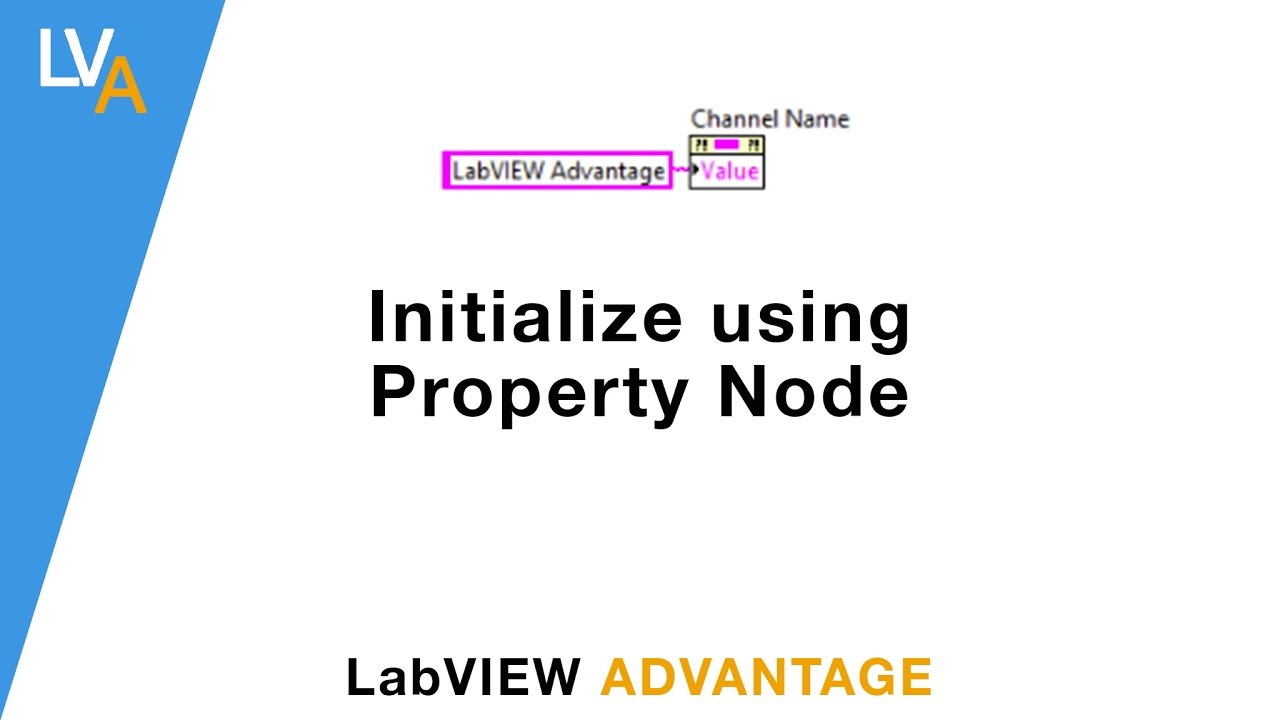 How to Initialize controls using Property Node - LabVIEW