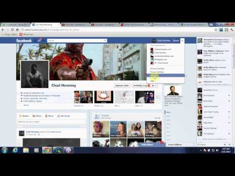 How to log out of facebook completely