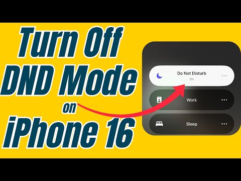 How to Turn off Do Not Disturb on iPhone 16, 16 Pro Max (Two Methods)