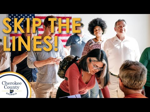 Cherokee County Ga | Advance/Absentee Voting