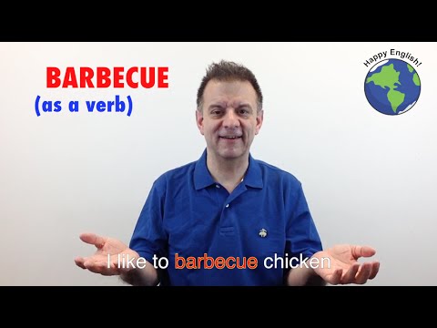Confusing English Vocabulary - Barbecue (BBQ)