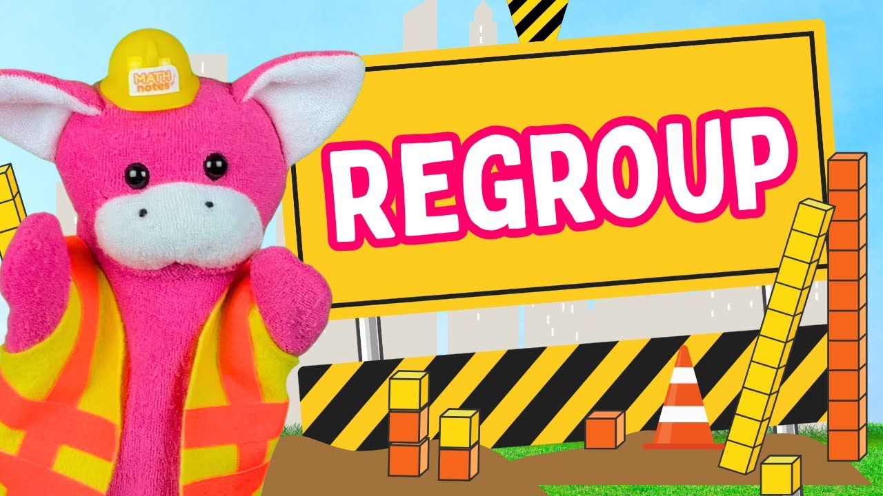 Addition Regrouping Song for Double Digit and Triple Digit Addition by Math Notes with Rocko