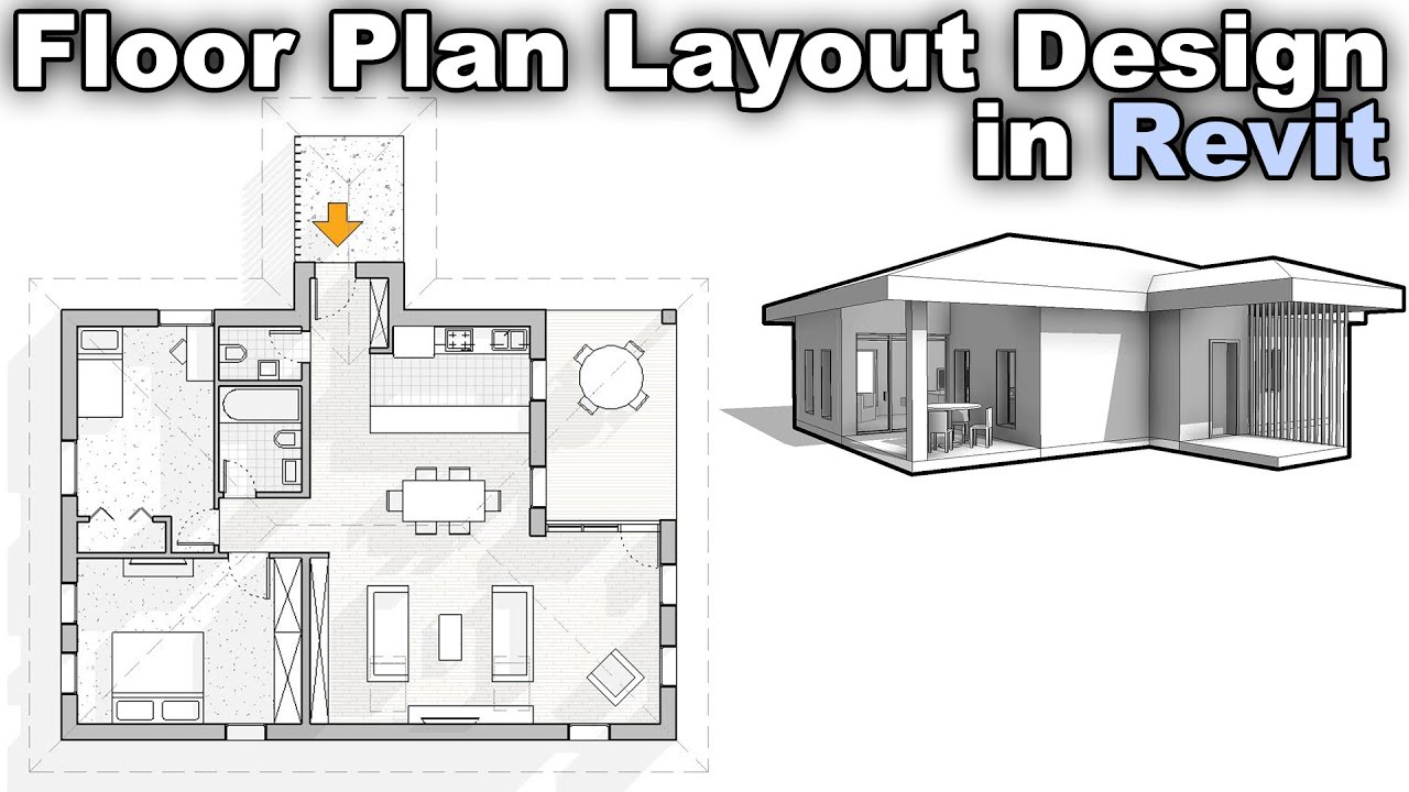 Floor Plan Layout Design in Revit