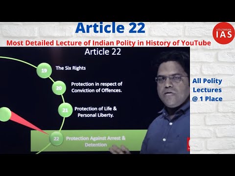 Article 22 of Indian Constitution | Fundamental Right | Detailed Analysis for UPSC |