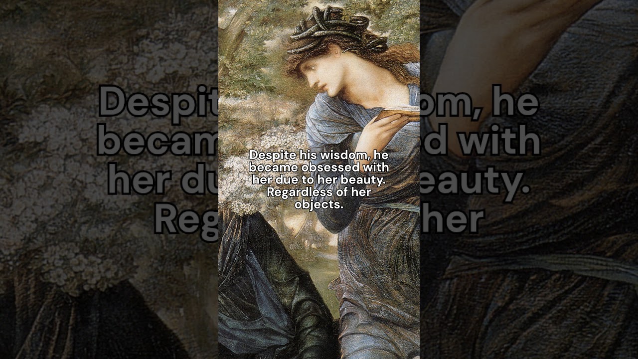 Arthurian legend is wild | The Beguiling of Merlin by Edward Burne-Jones #art #history #stories