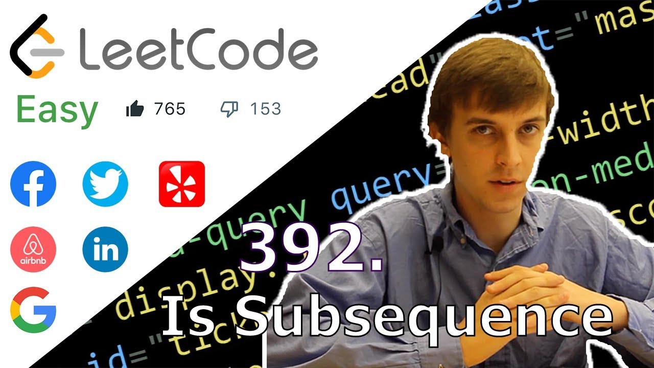 Two Pointer | Is Subsequence | LeetCode 392.