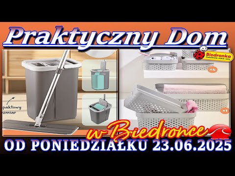 🐞 BIEDRONKA – Nowa Oferta Promocyjna od pon. 23.06.2025 | Praktyczny Dom i Letnie Udogodnienia!