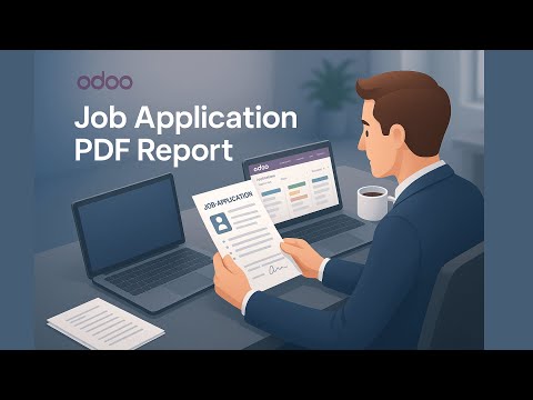 Odoo Job Application PDF Report – Print Candidate Details in One Click!