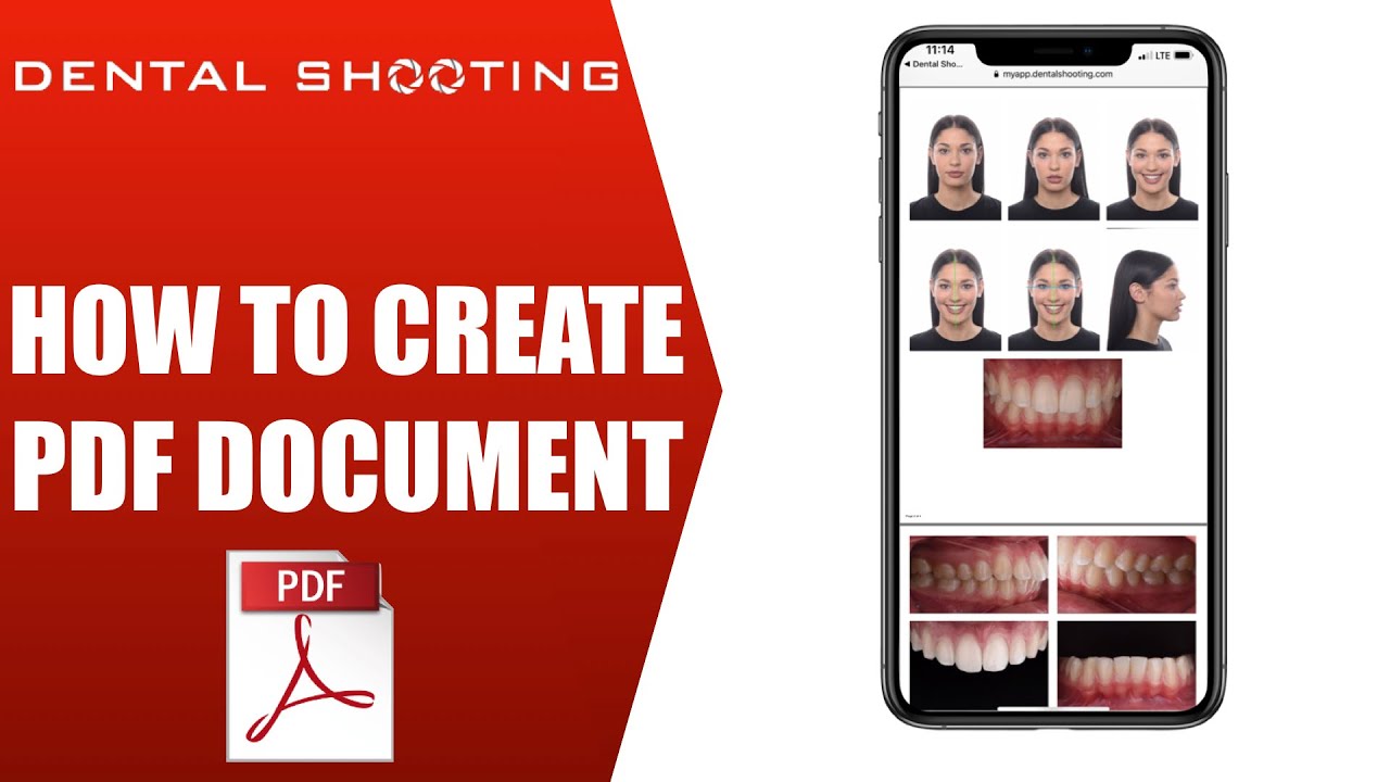 HOW TO CREATE PDF DOCUMENT (Dental Shooting, Dental Photography)