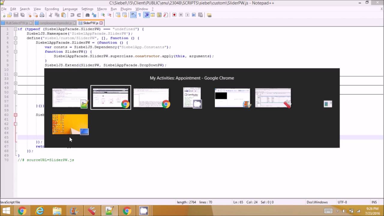 Learning Siebel Open UI - Plugin Wrapper Example