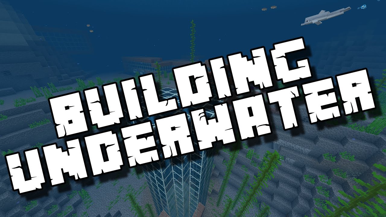 How to build Underwater in Survival Minecraft | Tips for building Underwater