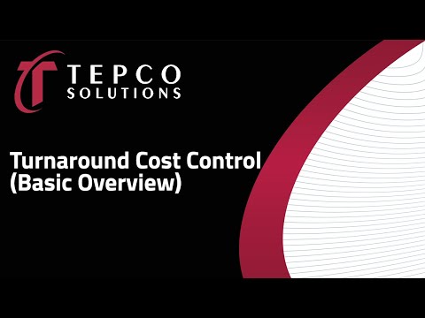 Primavera - Turnaround Cost Control: Video 1 (The Basic Overview)