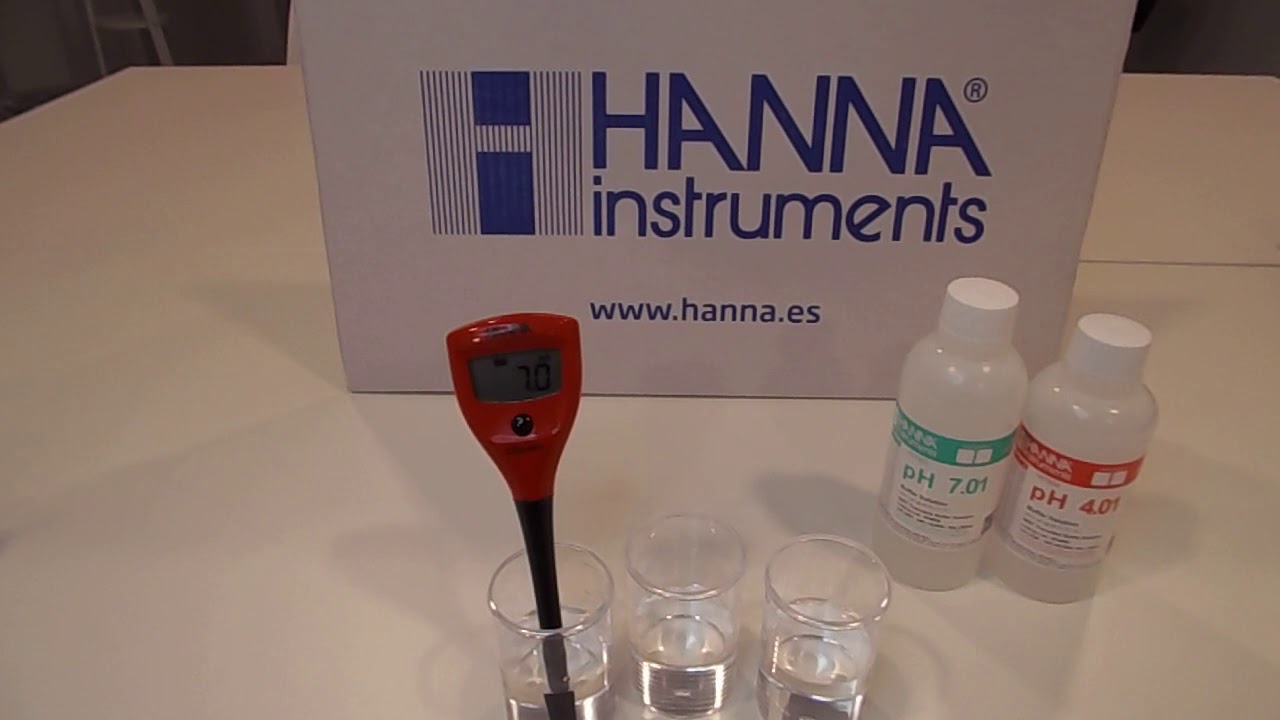 Medición de pH con Tester HI98103