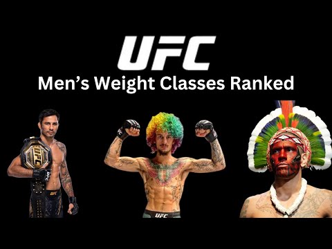 Ranking all UFC Men's Weight Classes!!!!