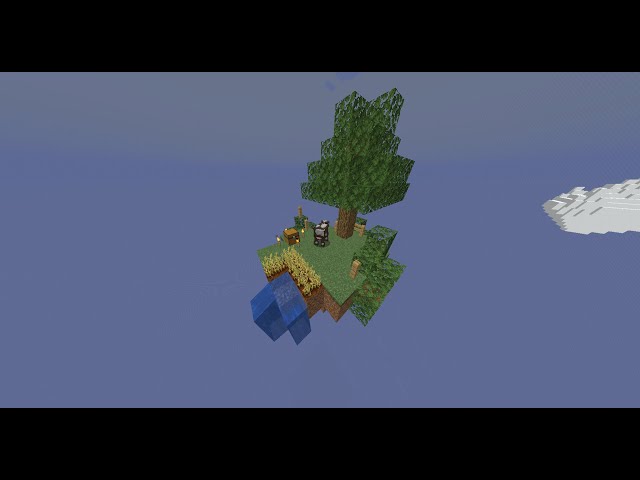 Skyblock 1.21.1 With shops and superpowers Minecraft Map