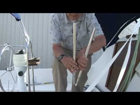 Assembled Stainless Steel Strut - Collapsible Support Strut for Bimini ...