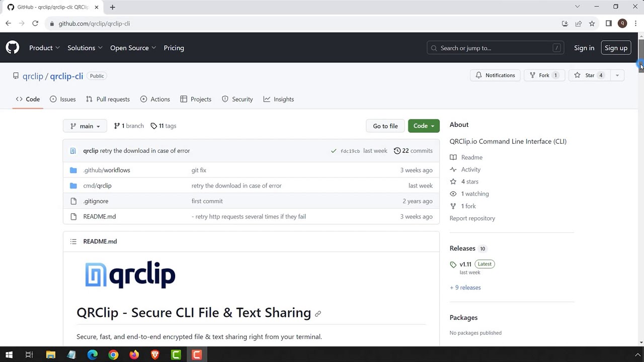 0504 - QRClip Command line interface (CLI)