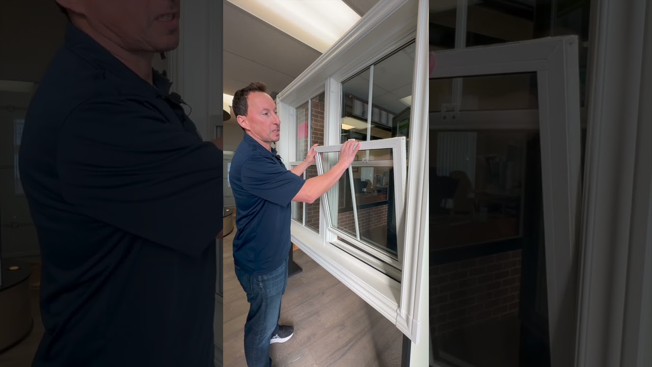 Hung window styles and options. Welda Windows & Doors Showroom.