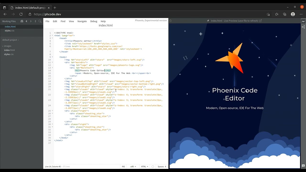 Phoenix Live preview