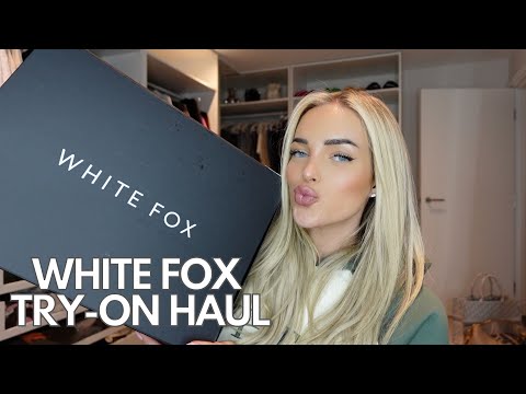 WHITE FOX TRY ON HAUL | MARY BEDFORD