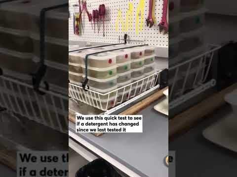 Testing Laundry Detergent for Reformulation