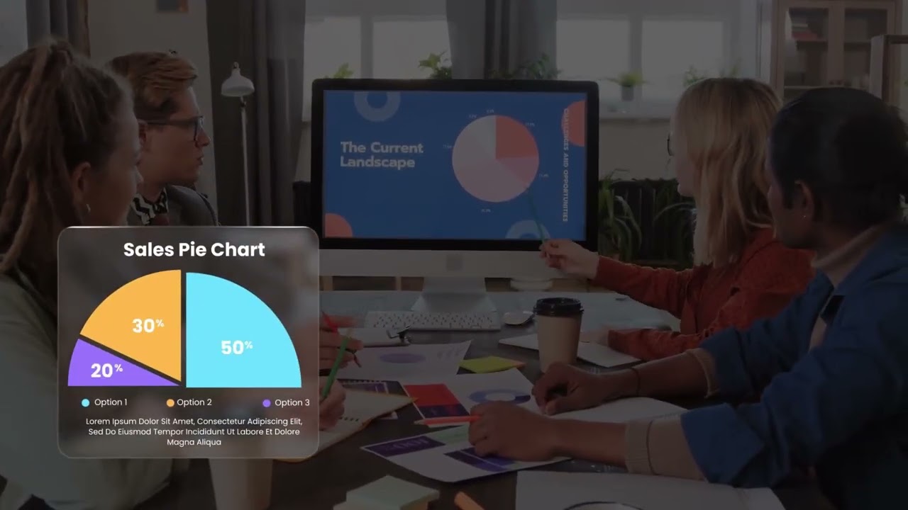 Pie Chart Infographic - Infographics | After Effect Template