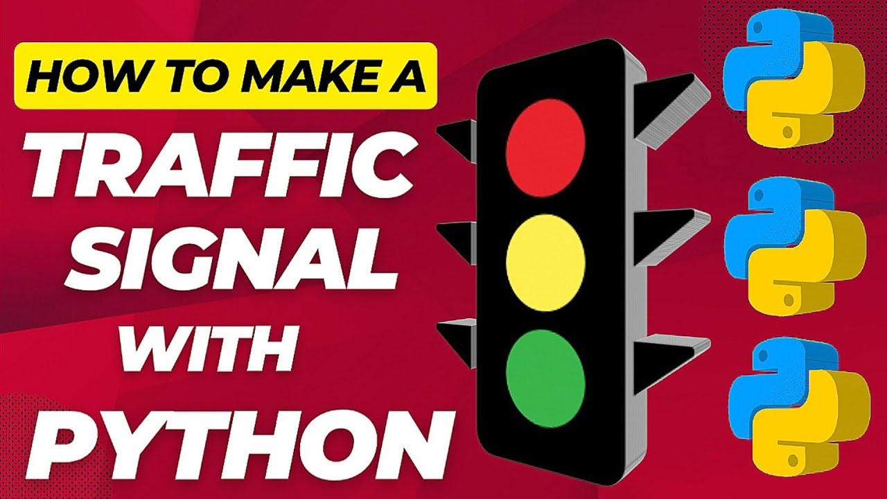 Create a Traffic Signal Simulation in Python | Easy Python Turtle Graphics Project for Beginners
