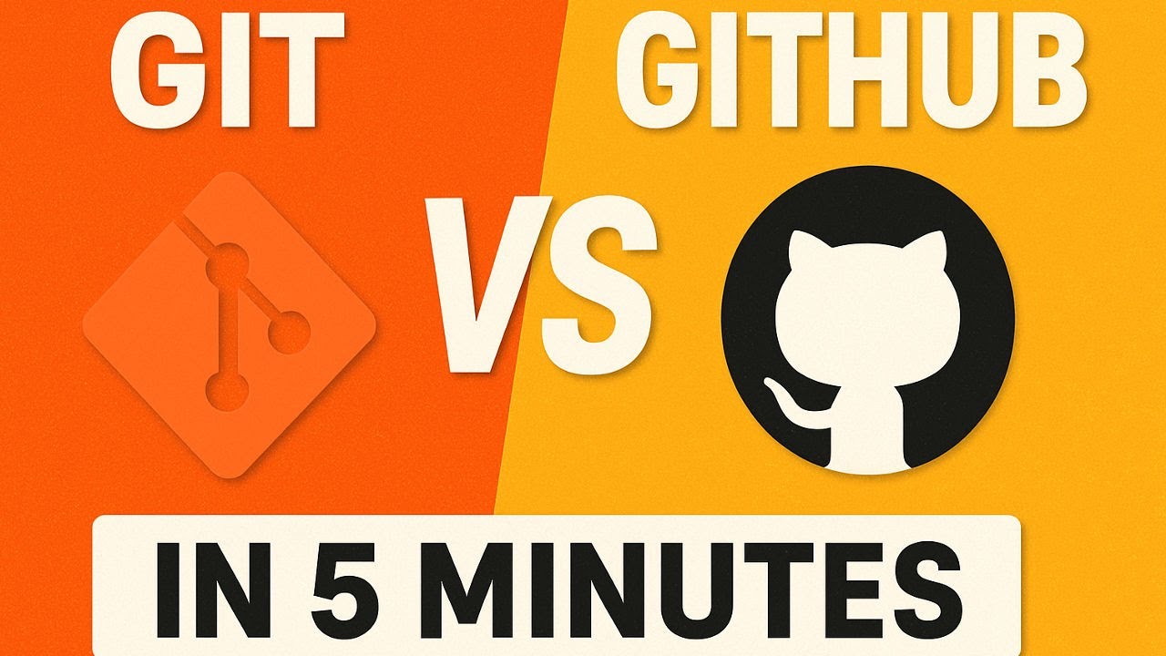 Git vs GitHub for Beginners — Learn in Just 5 Minutes