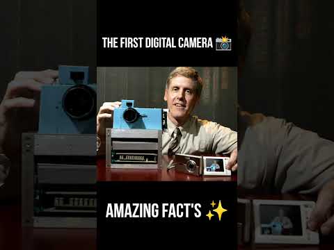 The first digital camera was invented in 1975 #camera #digitalart #america