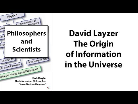 David Layzer: The Origin of Information in the Universe