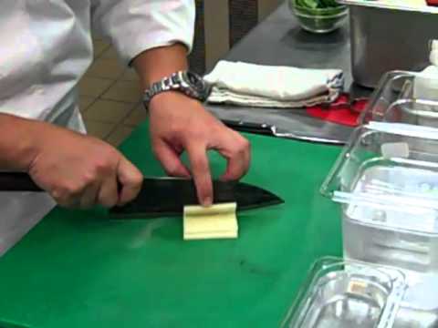 Chef Kyle - Potato/batonnet cut