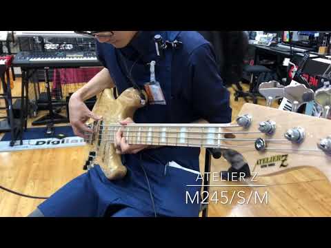 ATELIER Z M245 M#245/S 2016 -Natural- Jazz Bass | Reverb