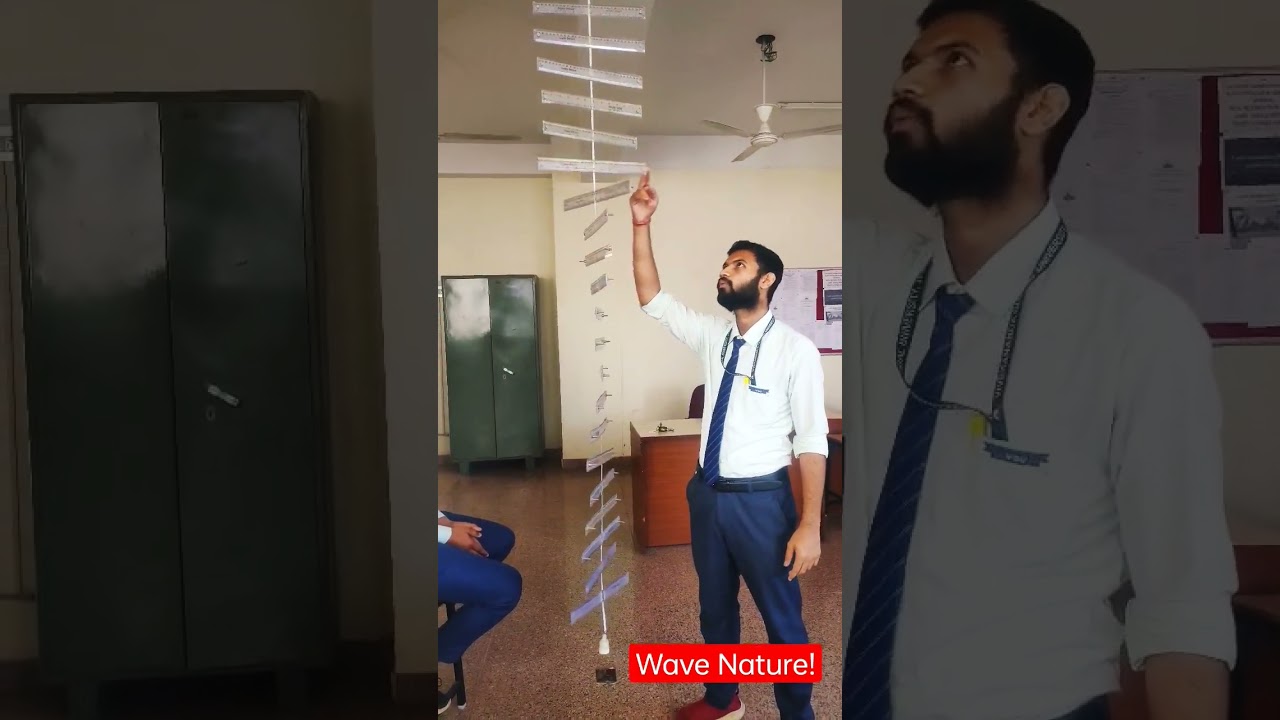 Mechanical Wave #physics #education #practical #practice #theory #study #nature  #mechanical #waves