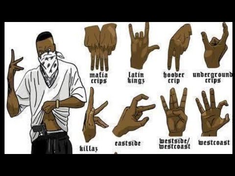 GANG SIGNS AND MEANINGS (BLOOD, CRIP AND CHICAGO) #gangsigns #blood #crip #chicago #gangs #signs