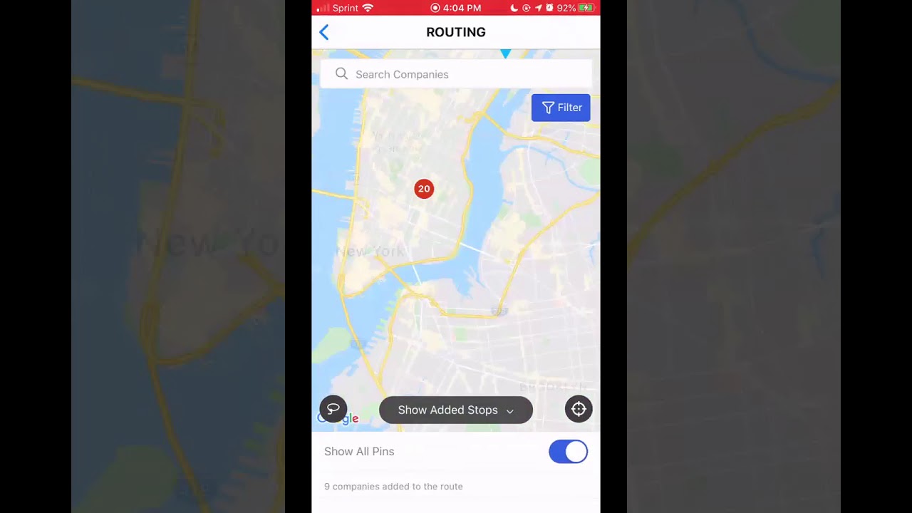 Routing | Map My Customers Mobile Tutorial