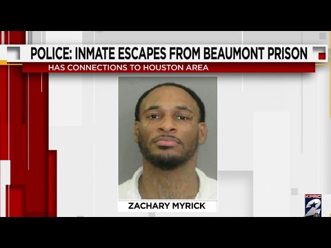 Search underway for missing inmate sentenced to 24 years at Beaumont ...