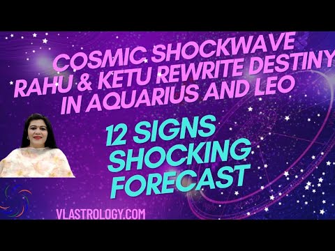 RAHU KETU AQUARIUS LEO MAY2025-NOV 2026 / 12 Signs / #rahu #ketu #aquarius #leo #vedic #astrology