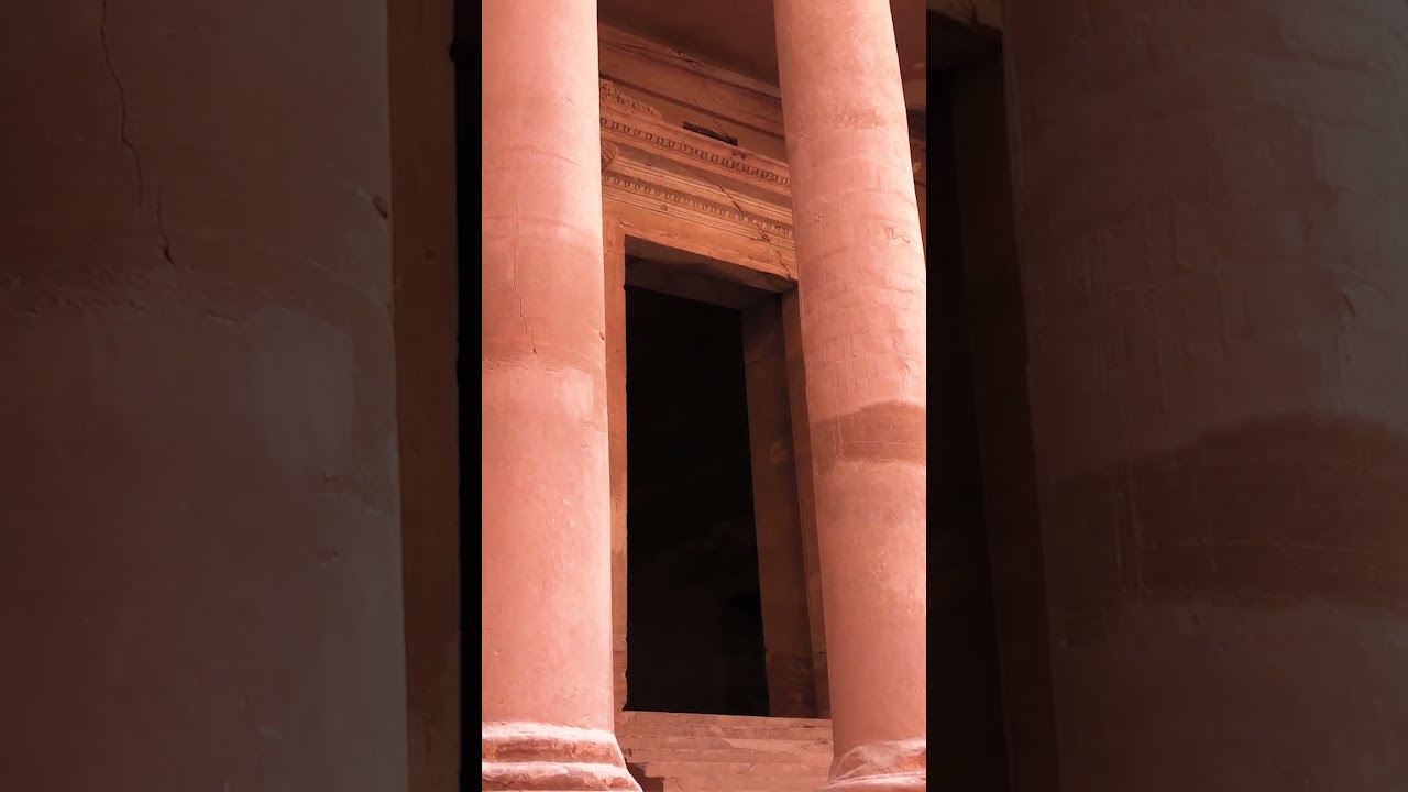 Inside the Treasury at Petra! *Rare Glimpse*