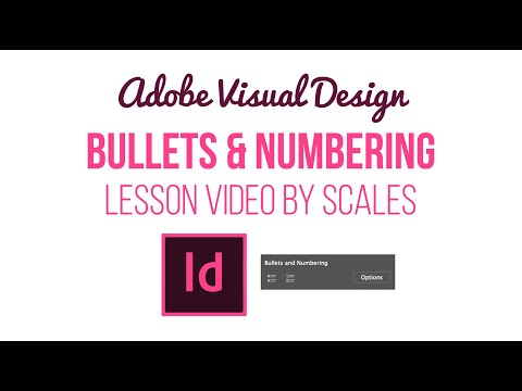 ID Bullets & Numbering