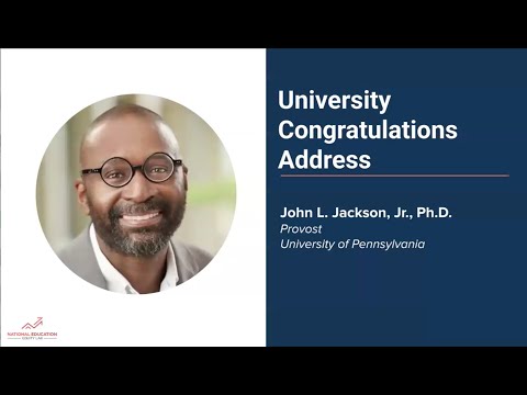 UPenn Provost John L. Jackson Congratulatory Address at Ed Equity Lab Spring '25 Opening Ceremony