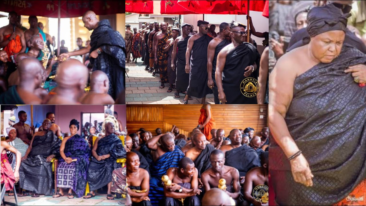 LIVE From Manhyia:Asantehene Graciously Settles Awua Dumasi In Bono Saga:New Omanhene To Sweär+More