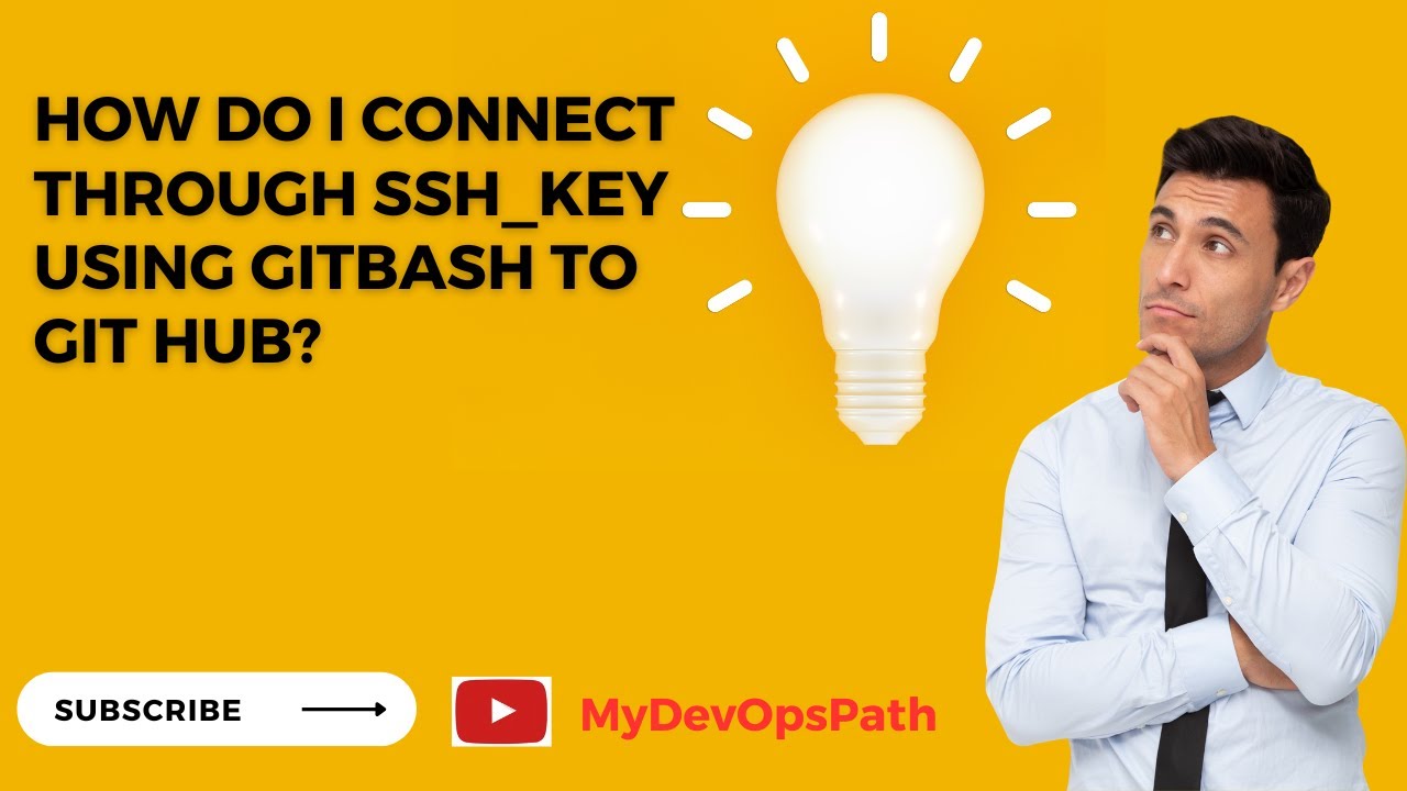 Connection through SSH Key from Git Bash to Git Hub