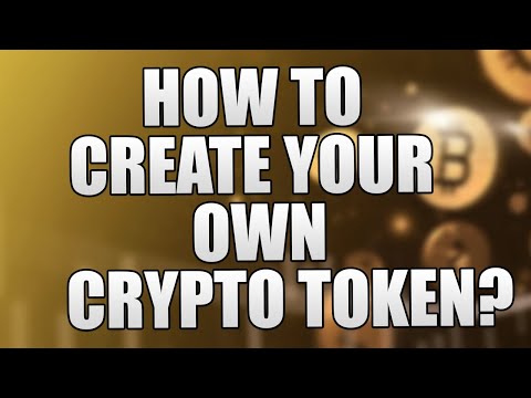 How to create your own CRYPTO TOKEN? - [EASY WAY = cryptodeveloper.top/]