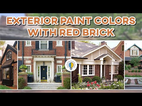 Exterior Paint Colors with Red Brick