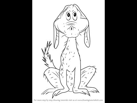 How to Draw The Grinch's Dog Max